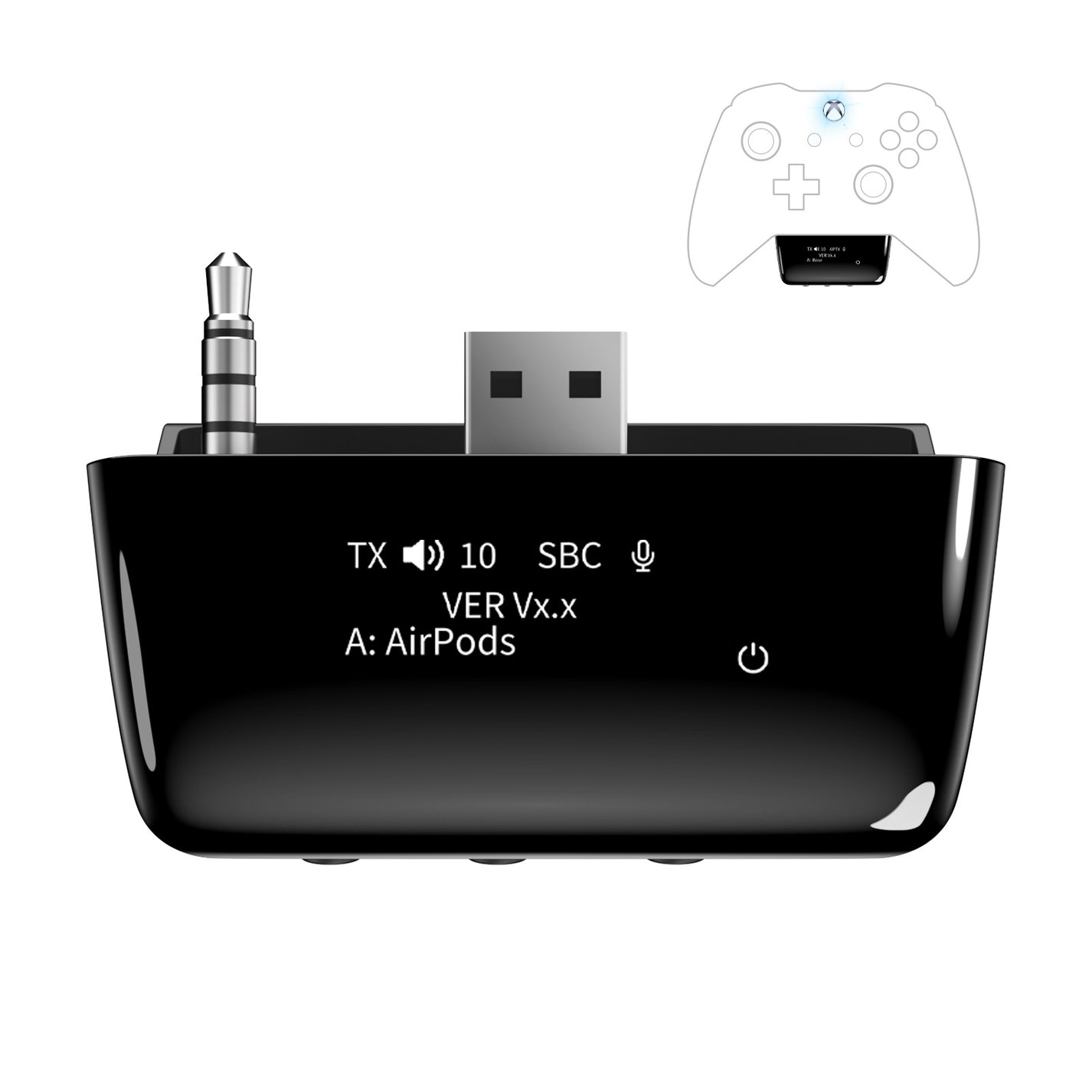 Bluetooth Audio Transmitter Adapter for Xbox Controller – YOCOWOCO